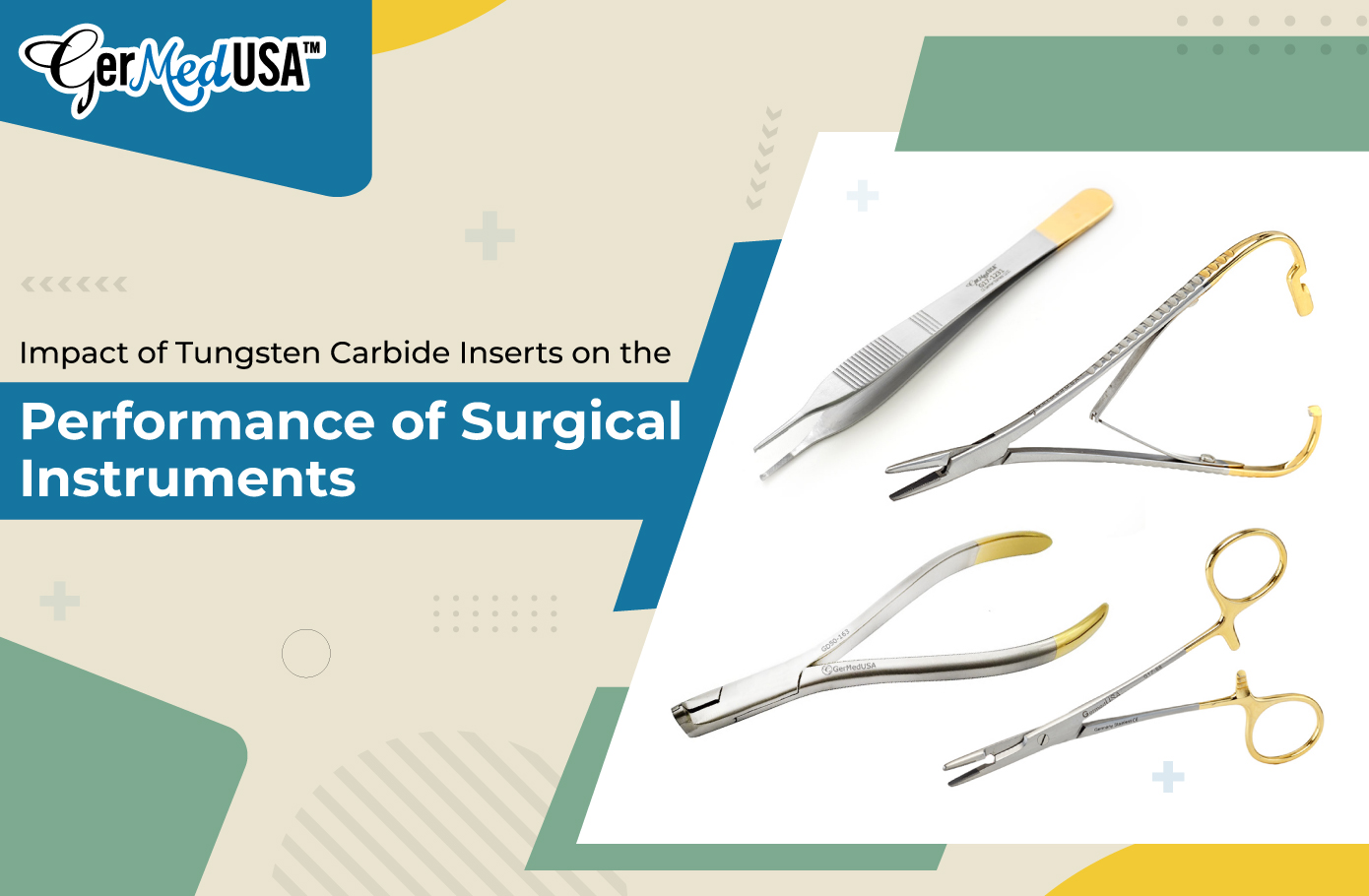 Impact of Tungsten Carbide Inserts on the Performance of Surgical Instruments