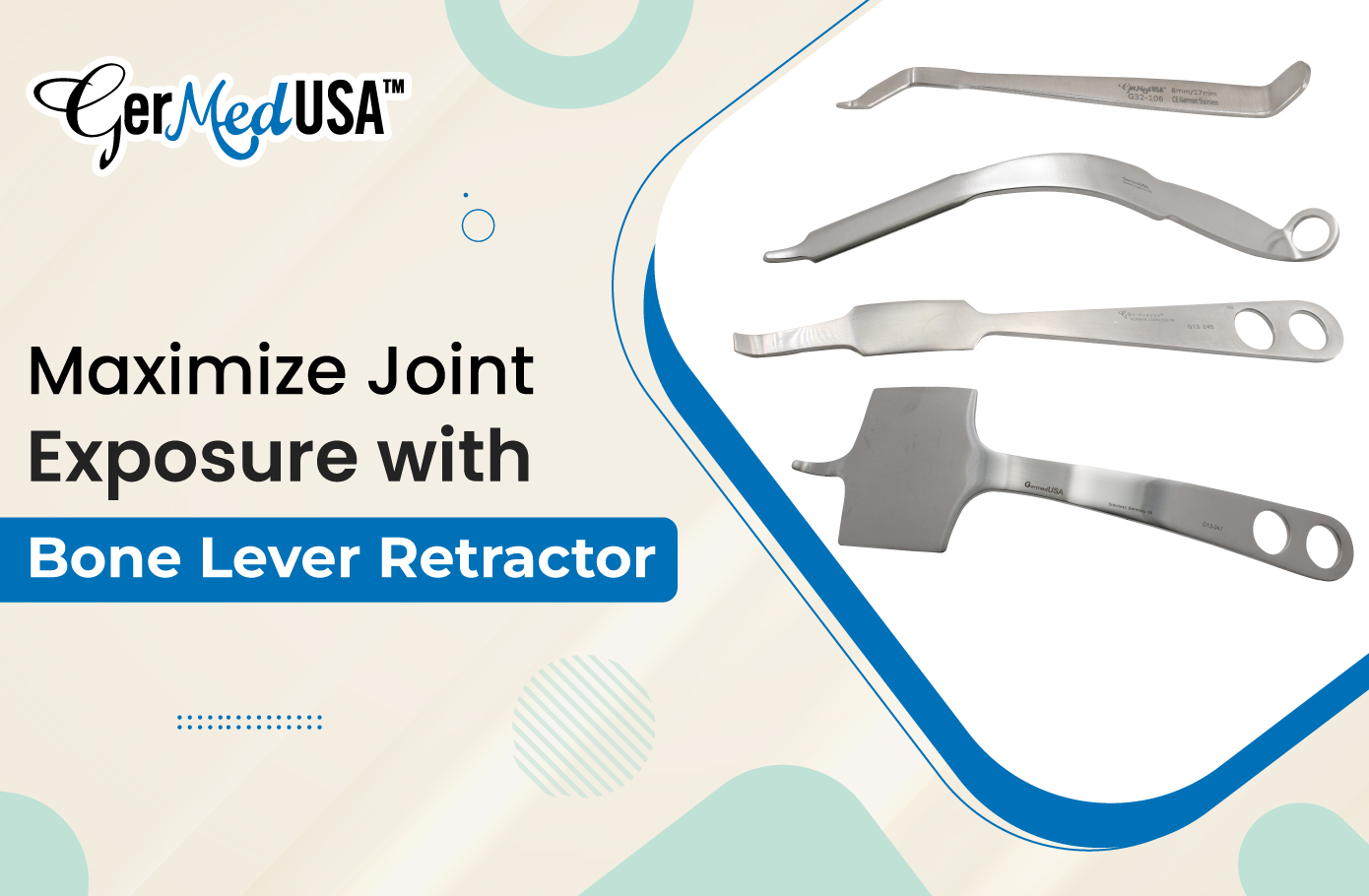 Maximize Joint Exposure with Bone Lever Retractor