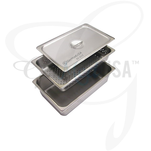 Sterilizing Trays Perforated Tray Size 51x31x10.2cm