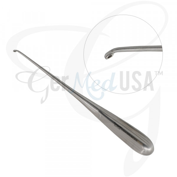 Brun Curette 8" Angled | GerMedUSA Inc
