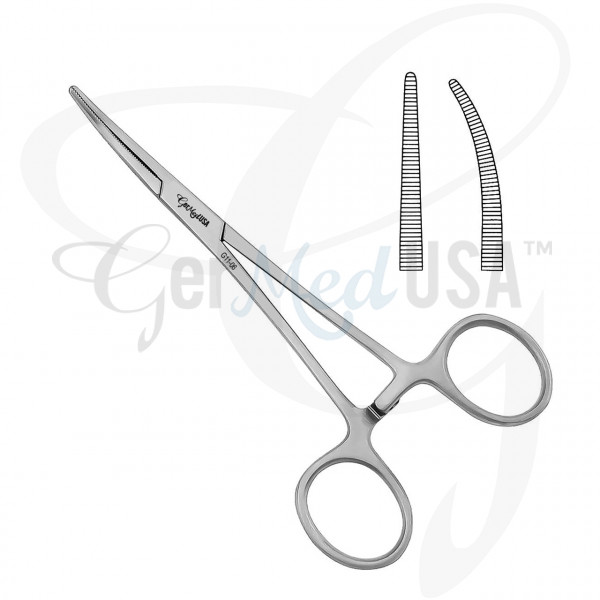 Crile Hemostatic Forceps HEMOSTATIC FORCEPS CURVED CRILE 14 CM ( 5