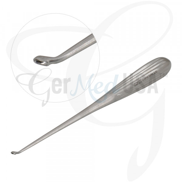 Epstein Curette 8-Inch Hollow Handle Reverse Angle | GerMedUSA Inc