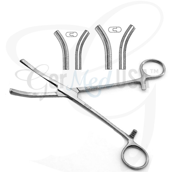 Ferguson Angiotribe Forceps Curved | Discounted 20% | GerMedUSA Inc