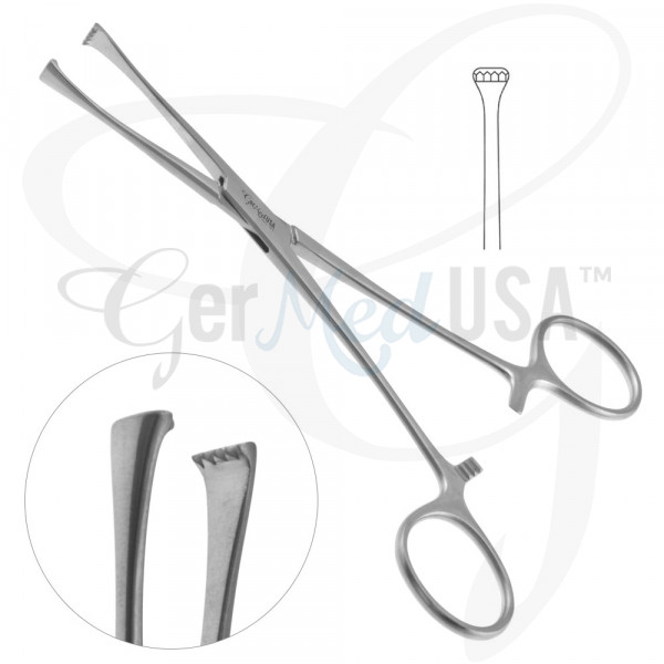 Lockwood Tissue Forceps 7 3/4" | Surgical | GerMedUSA Inc.