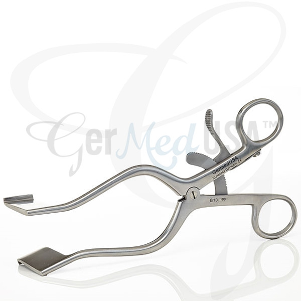 Rigby Appendectomy Retractor With Grip Lock 6 3/4"