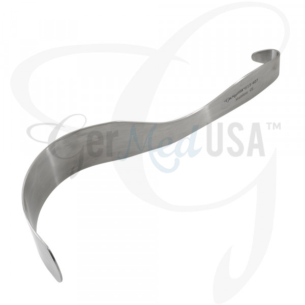 Deaver Retractor 12" X 2" Thin Handle | GerMedUSA Inc