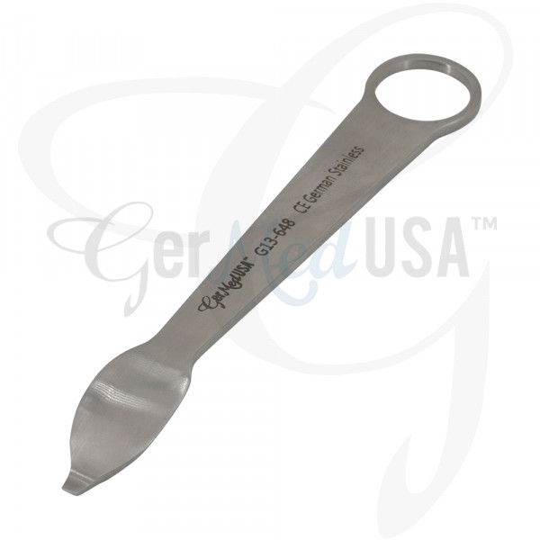 Mini Hohman Retractor 6 3/4" With Narrow Tip 5mm Broad Blade - GerMedUSA