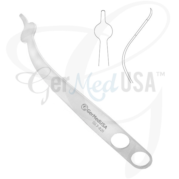 Collateral Retractor 8 1/2" Curved | GerMedUSA Inc