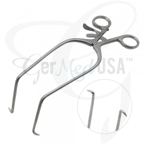 Gelpi Retractor 8" Right Angle - GerMedUSA