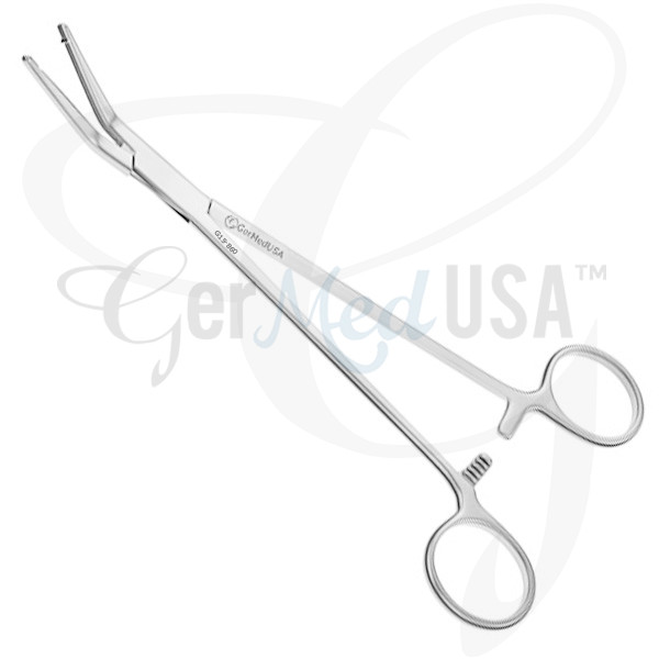 Garland Hysterectomy Forceps Longitudinal Serrations Single Tooth