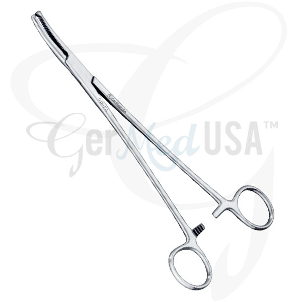 Wertheim Pedicle Clamp Curved 9 3/4" | GerMedUSA Inc