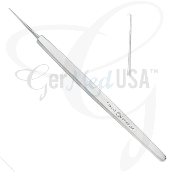 Nugent Iris Hook 5" Right Angled Sharp | GerMedUSA Inc.