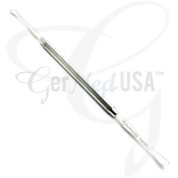 Green Spatula Slightly Curved 6" | GerMedUSA Inc.