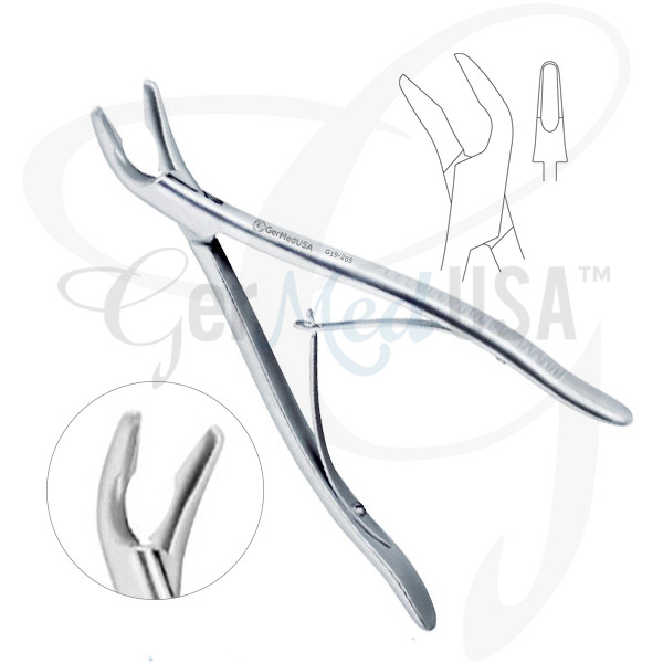 Bacon Rongeur Angled on Side 5mm Bite 8 1/4"