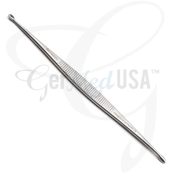 Williger Bone Curette Double Ended 3mm and 4mm Oval Cups 5 1/2"