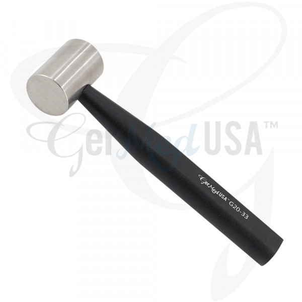 Cottle Mallet 7 1/4" 8OZ Convex Flat Surface | GerMedUSA Inc