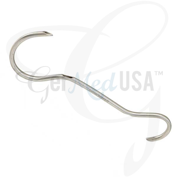 Cerclage Wire Passer Stainless Steel Cannulated 7" | GerMedUSA Inc.