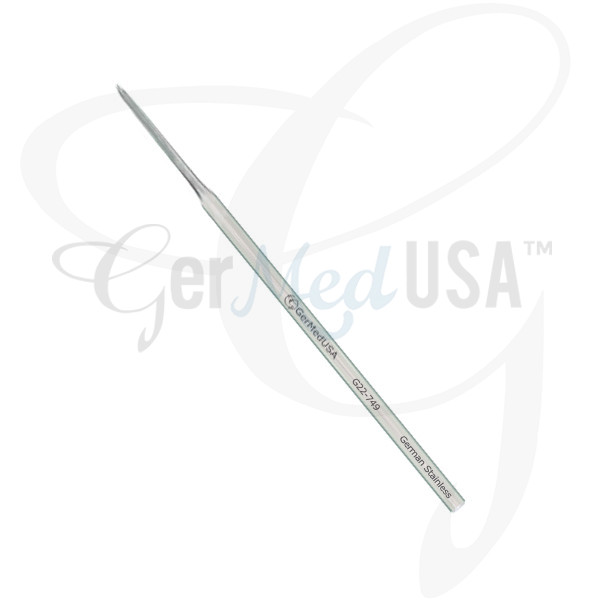 Gouge 5", Round Tip, 2.5mm Wide | GerMedUSA