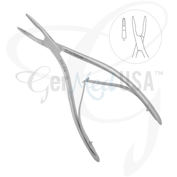 Juers Lempert Rongeur 7 1/4" Straight 3.5mm Jaw | GerMedUSA Inc