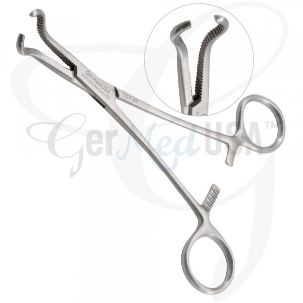 X-Small Serrated Bone Holding Forceps | GerMedUSA Inc