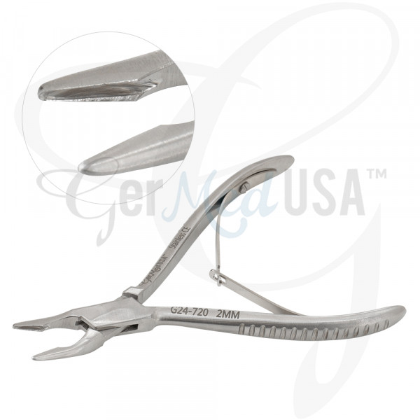 Friedman Rongeur Mini 5 1/2" Curved 2mm | GerMedUSA Inc