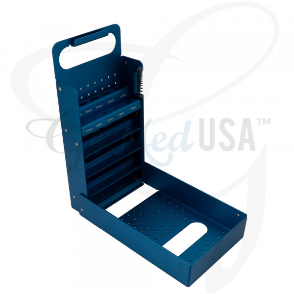 K-Wire and Pin Rack Hold Upto 8 3/4'' Pins 0.8mm to 4.8mm