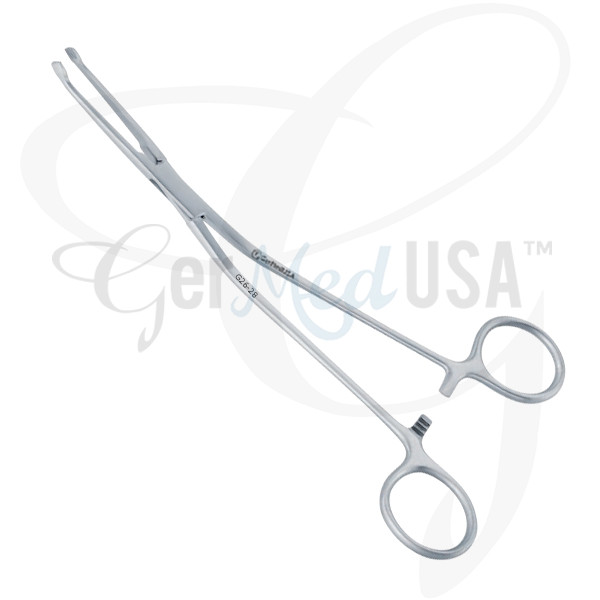 McGivney Hemorrhoid Grasping Forceps Angled Shanks 7 1/2"