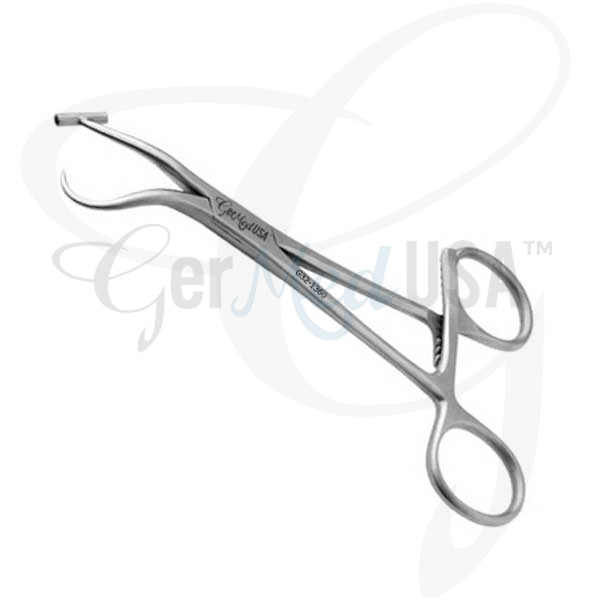 Medial Malleolar Clamp with Wire Guide 5.25" | GeMedUSA
