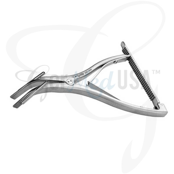 Ortho Self-Retaining Retractor with Pin Guides 5" | GerMedUSA Inc.