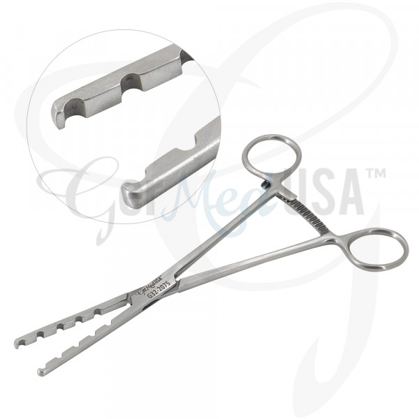 Gap Clamp for Cortical Button Distal Bicep Repair 8" | GerMedUSA
