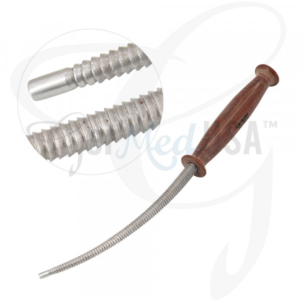 Unger Canal Finder Rasp 11" Curved Phenolic Handle | GerMedUSA Inc