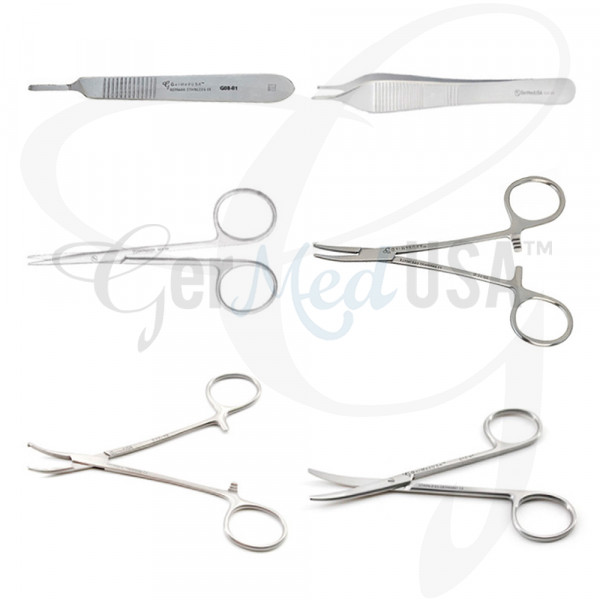 Suture Instruments Set for Dr's Office Use | 20% Off | GerMedUSA Inc