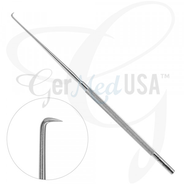 Adson Dura and Dissecting Hook Sharp Blade 5mm Right Angle