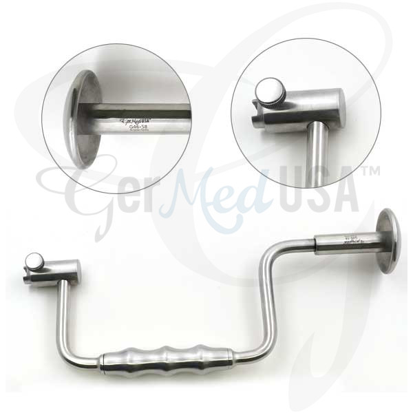 Hudson Brace Set, Standard Thumbscrew Chuck | GerMedUSA Inc.