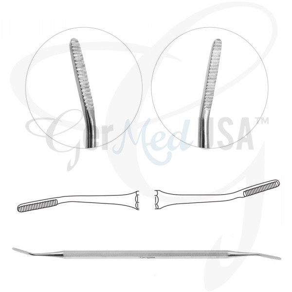 Nail Rasp No 93 Double Ended 6 3/4" Delicate Angled Up/Down