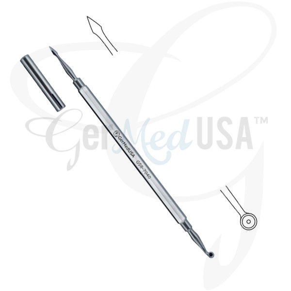 Walton Comedone Extractor 6 1/2" Lancet | GerMedUSA Inc