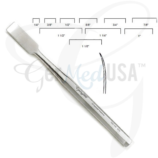 Hibbs Chisel Curved | GerMedUSA Inc