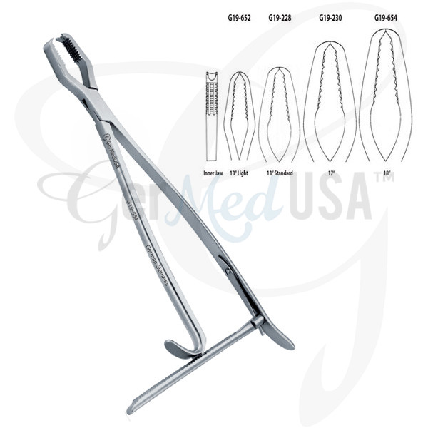 Lane Bone Forceps With Ratchet | GerMedUSA Inc