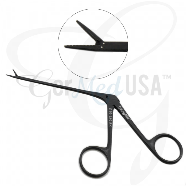 Micro Alligator Ear Forceps Serrated Shaft | Discounted 20%