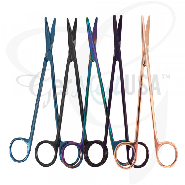 Metzenbaum Scissors 7" Curved Color Coated | GerMedUSA