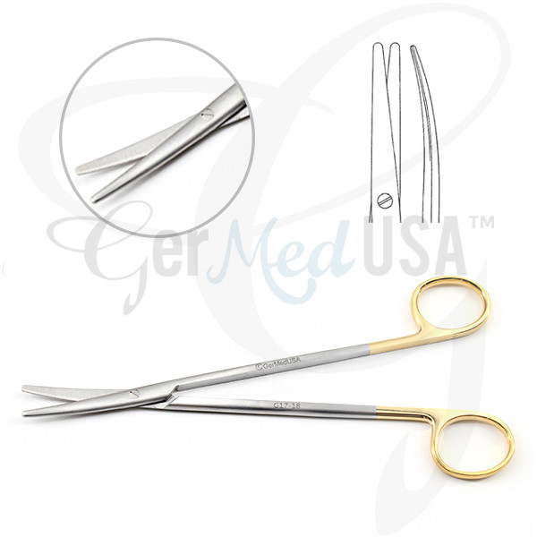 Metzenbaum Scissors Delicate Tungsten Carbide Curved