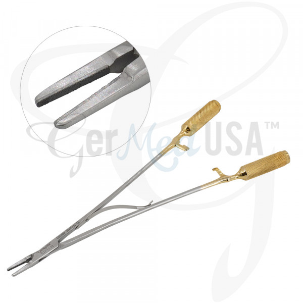 NeoGrip Quick Release Chromosome Surgical Ryder Needle Holder Serrated TC