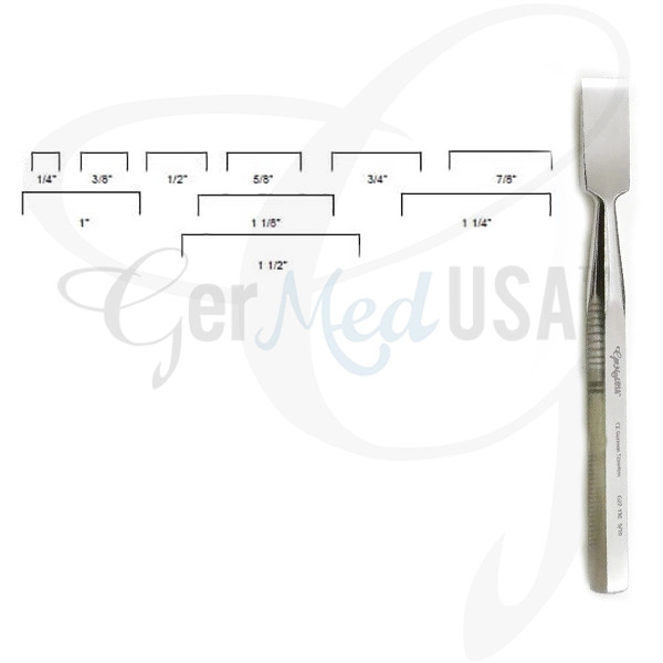 Hibbs Chisel Straight | GerMedUSA Inc