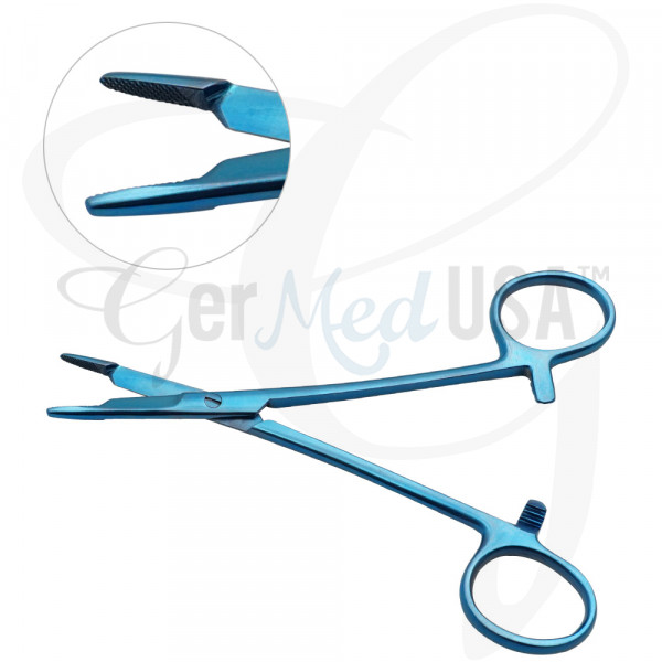 Olsen Hegar Needle Holder Scissors Combination - Titanium