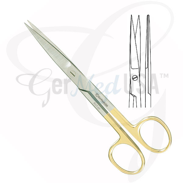Operating Scissors Sharp Sharp Straight TC | GerMedUSA Inc