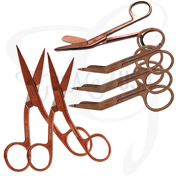 Rose Gold Color Coated Bandage Scissors | Get Upto 58% Discount