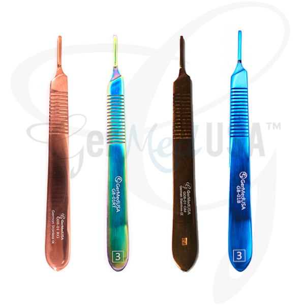 Surgical Knife Handle Color Coated No. 3 | GerMedUSA