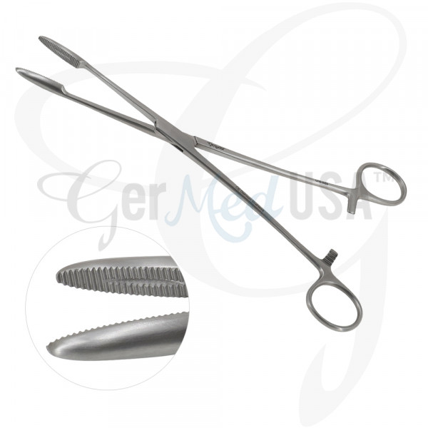 Uterine Dressing Forceps Curved | Gynecology | 20% Off