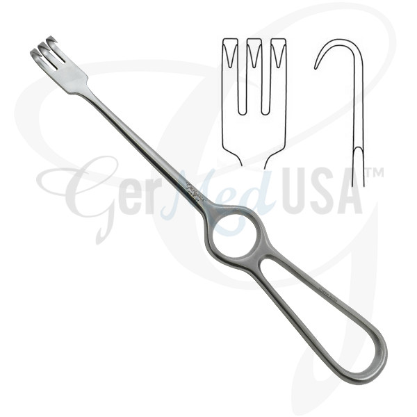 Volkmann Retractor Volkmann Retractor Blunt Prongs – Angelus